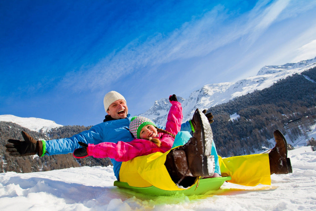 Machrus Frost Rush Snow Sled for Toddler, Kids, and Adults - Large Pla ...