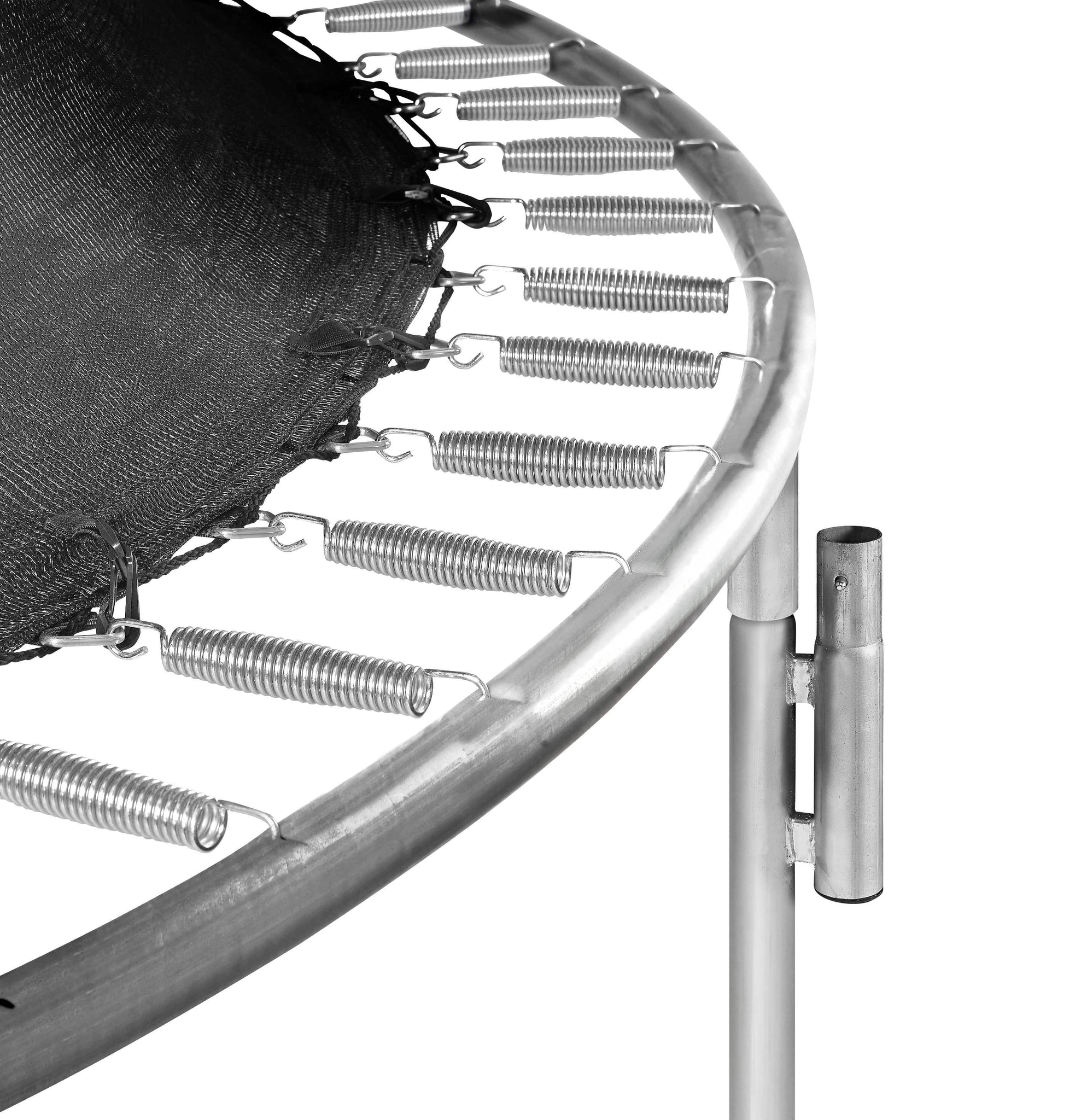 Machrus Upper Bounce 16 FT Round Trampoline Set with Safety Enclosure ...