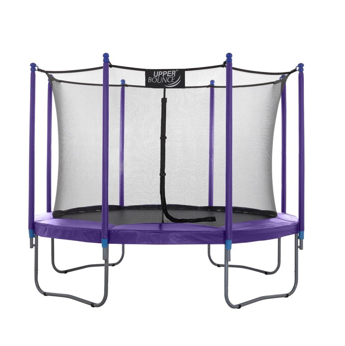 Machrus Upper Bounce 16 FT Round Trampoline Set with Safety Enclosure ...