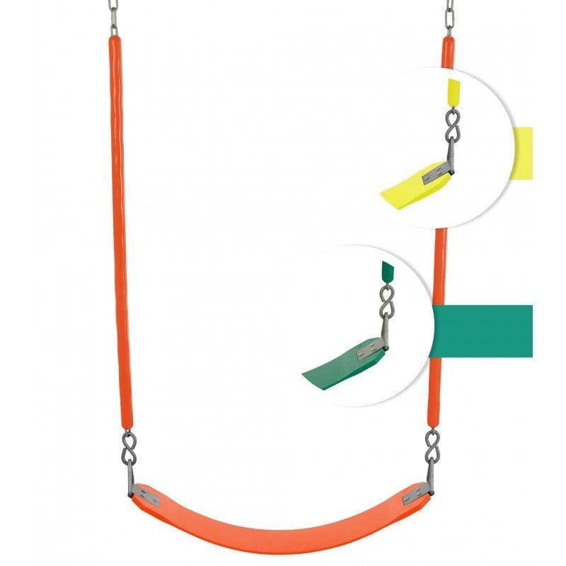 Machrus Swingan Belt Swing For All Ages with Soft Grip Chain - Fully A ...